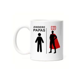 Hey!Print Tasse Andere Papas Du Tasse Vatertagsgeschenk Superheld Bester Papa Held Vatertag Geschenkidee