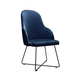 JVmoebel Stuhl Moderne Lehnstühl Gruppe 4 Stühle Set Grüne Polster Armlehne Design