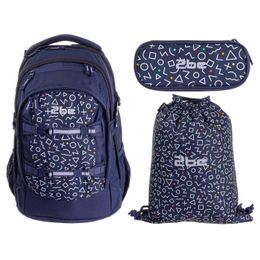 2be Schulrucksack Schulrucksack-Set (Set