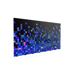 Primedeco Garderobenpaneel Magnetwand und Memoboard aus Glas Pixel Mosaik