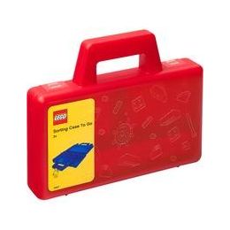 LEGO Sortierbox to go, Aufbewahrungsbox rot Typ: Kiste Geeignet für: Spielzeug Material: Polypropylen