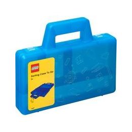 LEGO Sortierbox to go, Aufbewahrungsbox blau Typ: Kiste Geeignet für: Spielzeug Material: Polypropylen