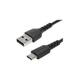 StarTech.com 2 m / 6.6 ft. USB 2.0 to USB C Cable - Black - Aramid Fiber - USB-C cable - 2 m