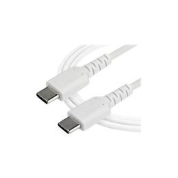 StarTech.com 2 m / 6.6 ft. USB C Cable - White - Aramid Fiber - USB-C cable - 2 m