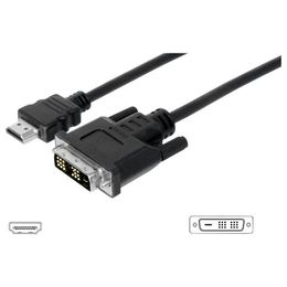 Digitus HDMI-Adapterkabel HDMI-Stecker an DVI-D-Stecker HDMI-Kabel