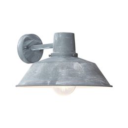 Brilliant Lampe Humphrey Außenwandleuchte hängend grau Beton 1x A60, E27, 60W, geeignet für Normallampen (nicht enthalten) IP-Schutzart: 44 - spritzwassergeschützt