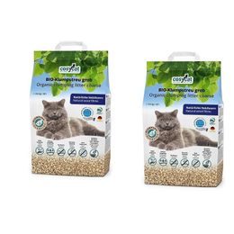 40L CosyCat Bio-Klumpstreu GROB aus Holz 100% natürliches Katzenstreu