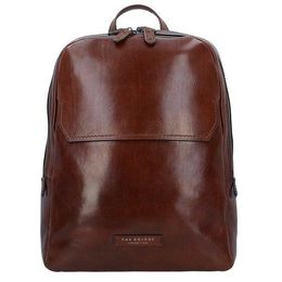 The Bridge Williamsburg Rucksack Leder 40 cm Laptopfach marrone rutenio