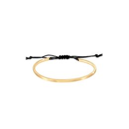 Elli Damen Armband &raquo;Armreif Geo Basic Matt Verstellbar 925 Silber&laquo;