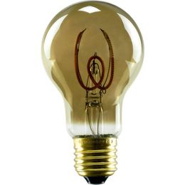 Segula LED-Leuchtmittel Soft Line, E27, 1 St., Warmweiß, dimmbar, Soft Glühlampe smokey grey, E27, grau