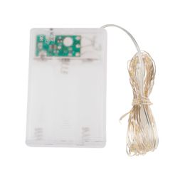 VBS Lichterkette, micro, 30LEDs mit Timer, weiß