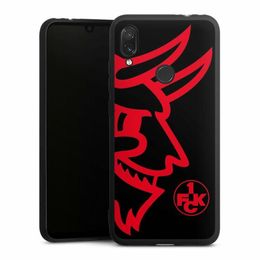 DeinDesign Handyhülle Offizielles Lizenzprodukt 1.FCK Dauerkarte, Xiaomi Redmi Note 7 Silikon Hülle Premium Case Handy Schutzhülle, schwarz