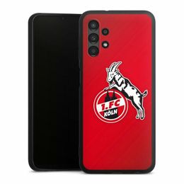 DeinDesign Handyhülle 1. FC Köln Offizielles Lizenzprodukt EffZeh 1. FC Köln rot, Samsung Galaxy A13 4G Silikon Hülle Premium Case Handy Schutzhülle
