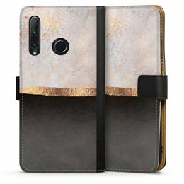 DeinDesign Handyhülle Abstrakt Black & White Trends Concrete Sky, Huawei Honor 20 Lite Hülle Handy Flip Case Wallet Cover, schwarz