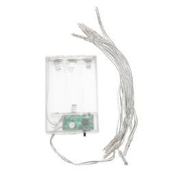 VBS Lichterkette, mini, 10LEDs mit Timer, weiß