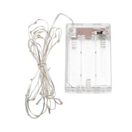 VBS Lichterkette, micro, 20LEDs mit Timer, weiß