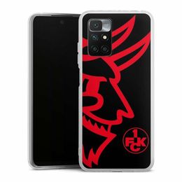 DeinDesign Handyhülle Offizielles Lizenzprodukt 1.FCK Dauerkarte, Xiaomi Redmi 10 Silikon Hülle Bumper Case Handy Schutzhülle, weiß