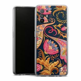 DeinDesign Handyhülle Muster Ornamente Mandala Floral Autumn 1, Oppo A94 5G Silikon Hülle Bumper Case Handy Schutzhülle, weiß