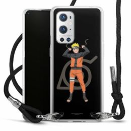 DeinDesign Handyhülle Naruto Shippuden Offizielles Lizenzprodukt Animeserie Naruto Konoha, OnePlus 9 Pro Handykette Hülle mit Band Case zum Umhängen