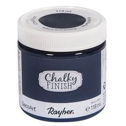 Rayher Chalky Finish Kreidefarben nachtblau 118 ml