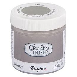 Rayher Chalky Finish Kreidefarben hellgrau 118,0 ml