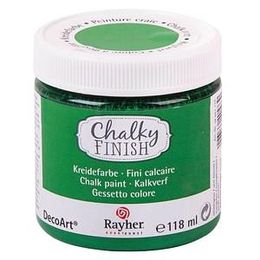 Rayher Chalky Finish Kreidefarben immergrün 118,0 ml