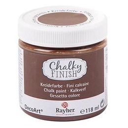 Rayher Chalky Finish Kreidefarben rehbraun 118 ml