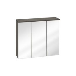 JVmoebel Badezimmerspiegelschrank »Spiegelschrank Badezimmerschrank mit Spiegel 80 cm LED Beleuchtung Neu Sofort