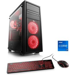 CSL Speed V27341 PC (Intel® Core i7 12700, Intel UHD Graphics 770, 32 GB RAM, 4000 GB HDD, 2000 GB SSD, Luftkühlung), schwarz