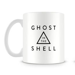 Pyramid Cappuccinotasse Ghost in the Shell Tasse Logo