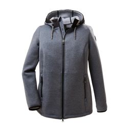 Große Größen: Jacke aus Scuba-Qualität, mit Kapuze, marine, Gr.50