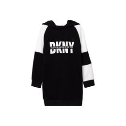 DKNY Sweatkleid DKNY Hoodie-Kleid schwarz
