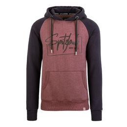 Spitzbub Sweatshirt 'Raglan Street' male Grey, Red size XXL