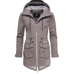 Marikoo Performance Jacket 'Ulissaa' female Grey size XXXL