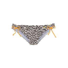 Buffalo Bikinihose 'Kitty' Damen Gr&ouml;&szlig;e XXS braun / schwarz / wei&szlig;