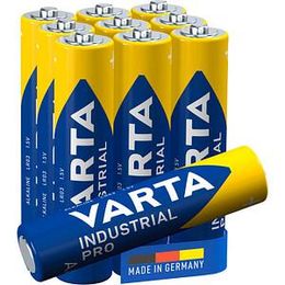 10 Varta Batterien INDUSTRIAL Micro AAA 1,5 V