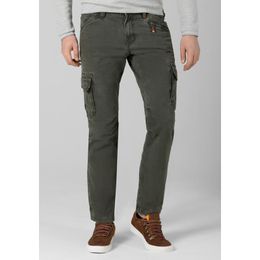 Timezone Herren Timezone Cargohose &raquo;Regular BenTZ&laquo; gr&uuml;n 34, L&auml;nge 34