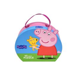 Barbo Toys Peppa Pig - Puzzle Suitcase - Peppa Teddy