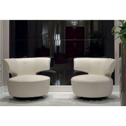 JVmoebel Sessel, Sessel Design Couch Sofa Sitzer Leder Lounge Club Polster Luxus Ohren Sitz Relax