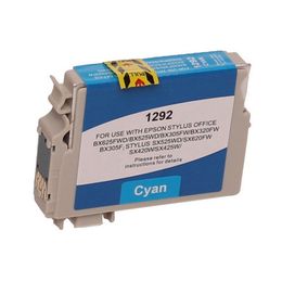 ABC Tintenpatrone (Kompatible Druckerpatrone für Epson T1292 Cyan Stylus B42WD BX305F
