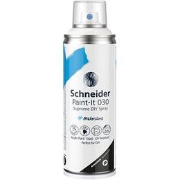 Schneider Paint-It 030 Supreme DIY Acrylspray Sprühfarbe weiß