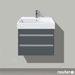 Duravit Ketho Waschtischunterschrank, 2 Auszüge, KT662404949,