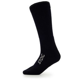Stoic - Merino Wool Silk Hiking Socks - Wandersocken 45-47 | EU 45-47 schwarz