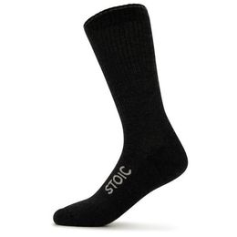 Stoic - Merino Wool Silk Hiking Socks - Wandersocken 36-38 | EU 36-38 schwarz