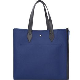 Montblanc Blue Spirit Shopper Tasche 40 cm blue/black
