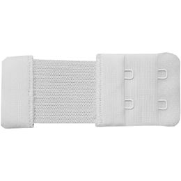 Bestlivings BH-Verlängerung 05186_Bra-Extender (3 St), Damen BH-Verlängerer in Weiß, flexible Erweiterung für BH's, 2 Ösen, 3 St.