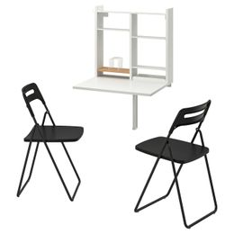 IKEA NORBERG / NISSE Tisch und 2 Stühle