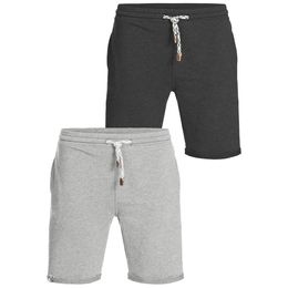 INDICODE Jeans Pants 'Eddy' male Grey, Black size S