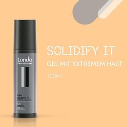 LONDA Professional Men Solidify It Haargel mit extremem Halt 100ml