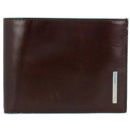 Piquadro Blue Square Kreditkartenetui Leder 12,5 cm brown